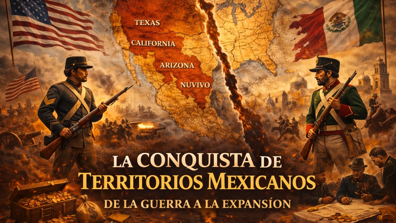 How the United States Conquered Mexican Territories: From War to Expansion | Documentary