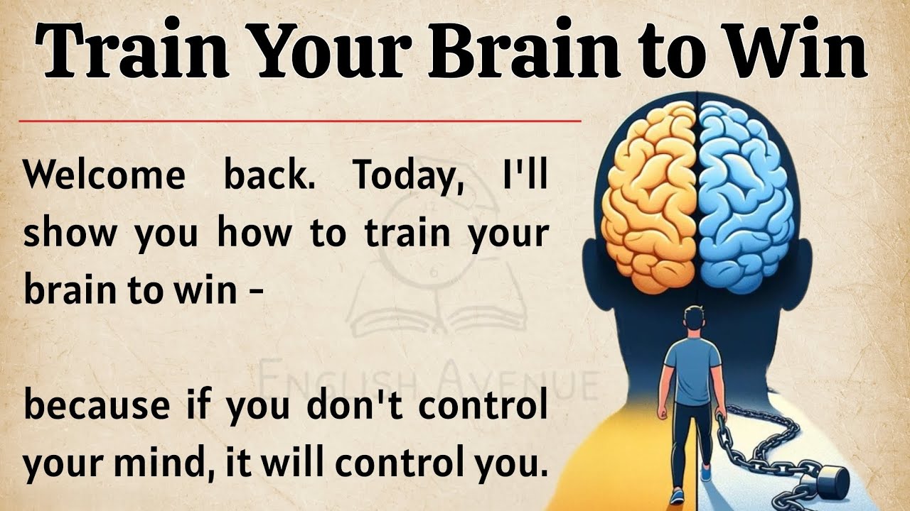 Train Your Brain to Win 🏆 || Learn English Through Motivational Lesson 🔥 || Improve Your English ✅️ 