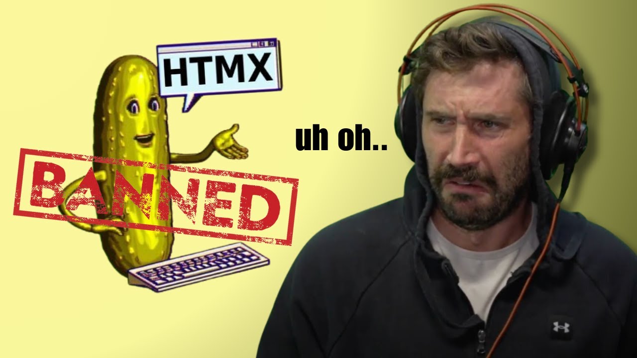r/webdev BANS HTMX??