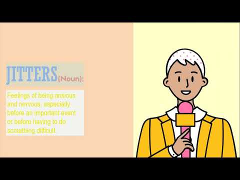 JITTERS | Dictionary| Thesaurus| Vocabulary| Synonyms|Word| Meaning| English| Language|