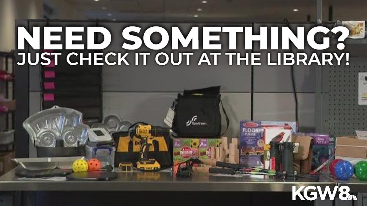 From power tools to pickleball sets, the newest 'Library of Things' has something for you
