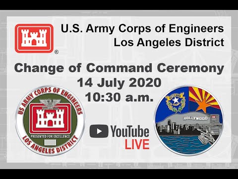 USACE Los Angeles District Change of Command 20200714