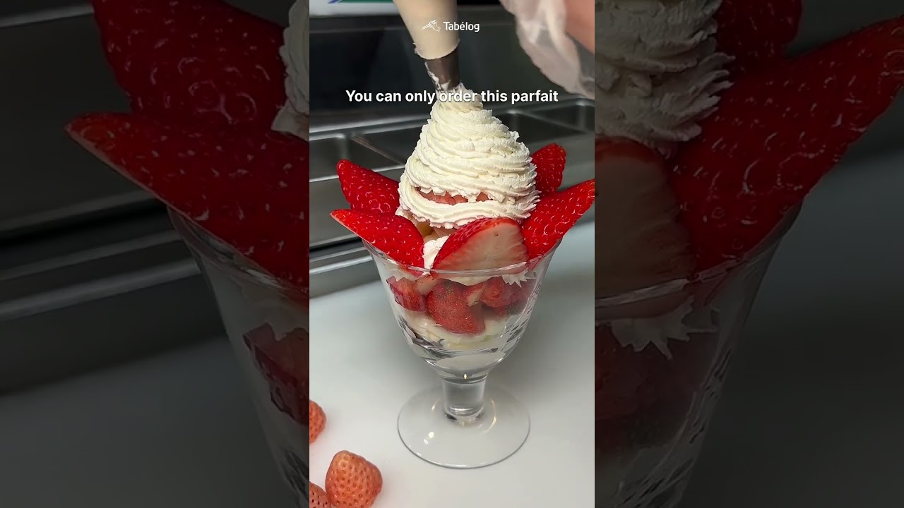 Triple Strawberry Parfait