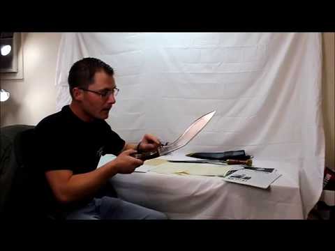 Rarest Kukri Khukuri Ghurka Knife collection with blueprints paperwork signature for sale on eBay