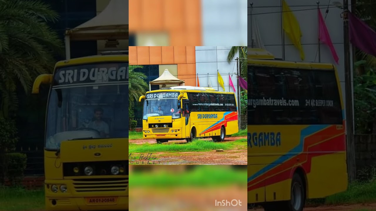 Sri Durgamba bus Video #bus #ashokleyland #bussimulatorindonesia #youtube #buslovers #tours