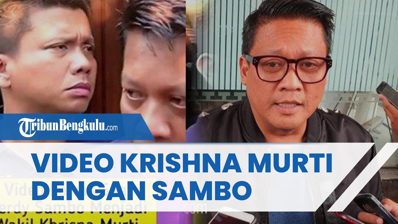 Video Lawas Brigjen Krishna Murti dan Ferdy Sambo Beredar dan Viral ... Video Lawas Brigjen Krishna Murti dan Ferdy Sambo Beredar dan Viral ...