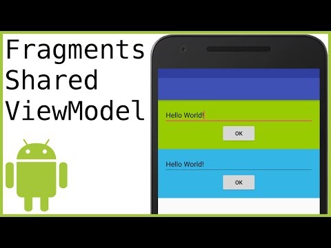 Learn How to Send Data Between 2 Fragments Using a Shared ViewModel Android Studio Tutorial ...
