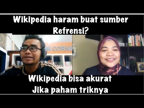 WIKIPEDIA HARAM BUAT SUMBER REFERENSI?