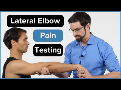 Lateral Elbow Pain Diagnostics Climbing