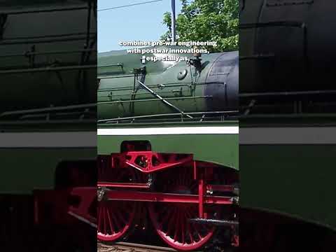 This German steam engine used to be the fastest locomotive in the world! #germany #trains #history