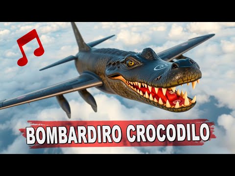 BOMBARDINO CROCODILO SONG - The Crocodile Plane (Meme Horror)