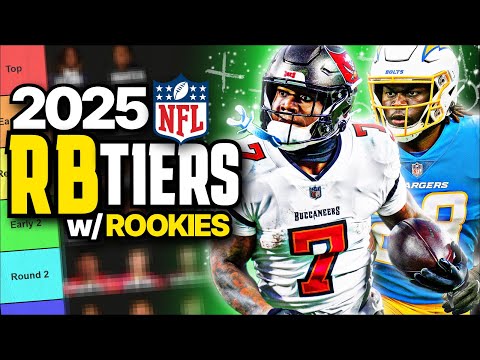 Updated 2025 Fantasy Football RB Rankings (Top 37)