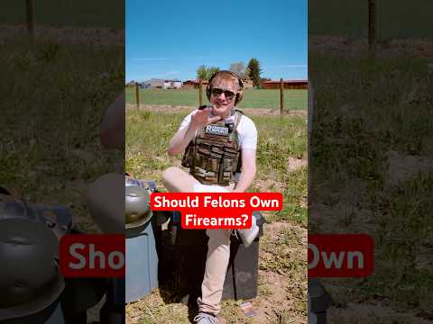 Should FELONS Own Firearms? #gun #pewpew #guns
