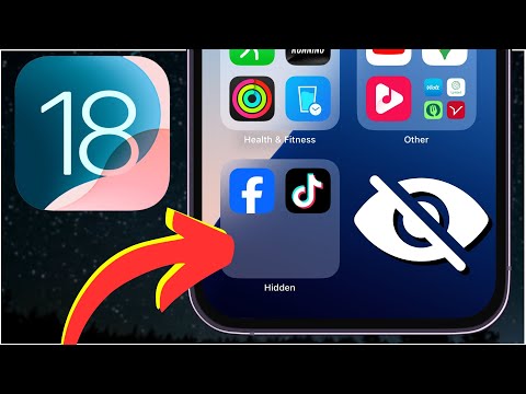 How To Add Apps To Hidden Folder iPhone iOS 18