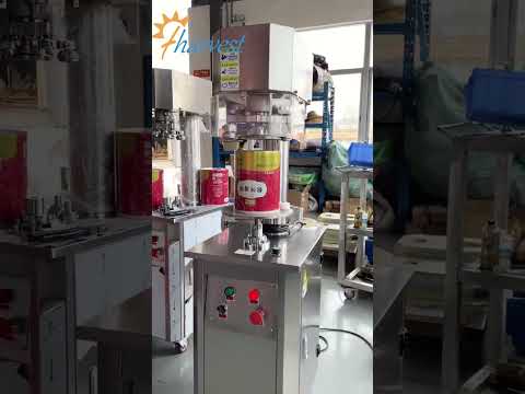 Semi Auto Can Sealing Machine for Powder Can,Manual Cans Seamer Machine,Can placer (2022)