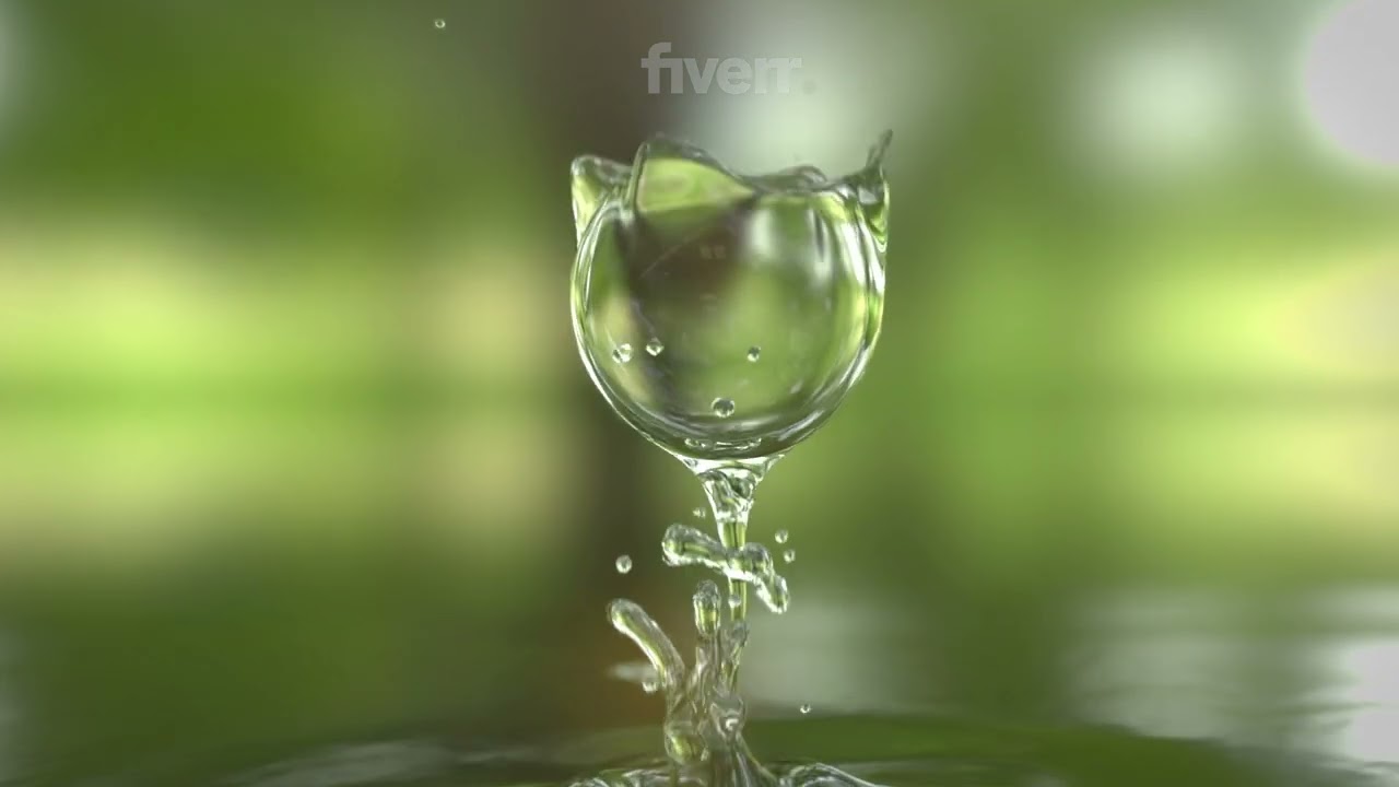 Water Logo Animation