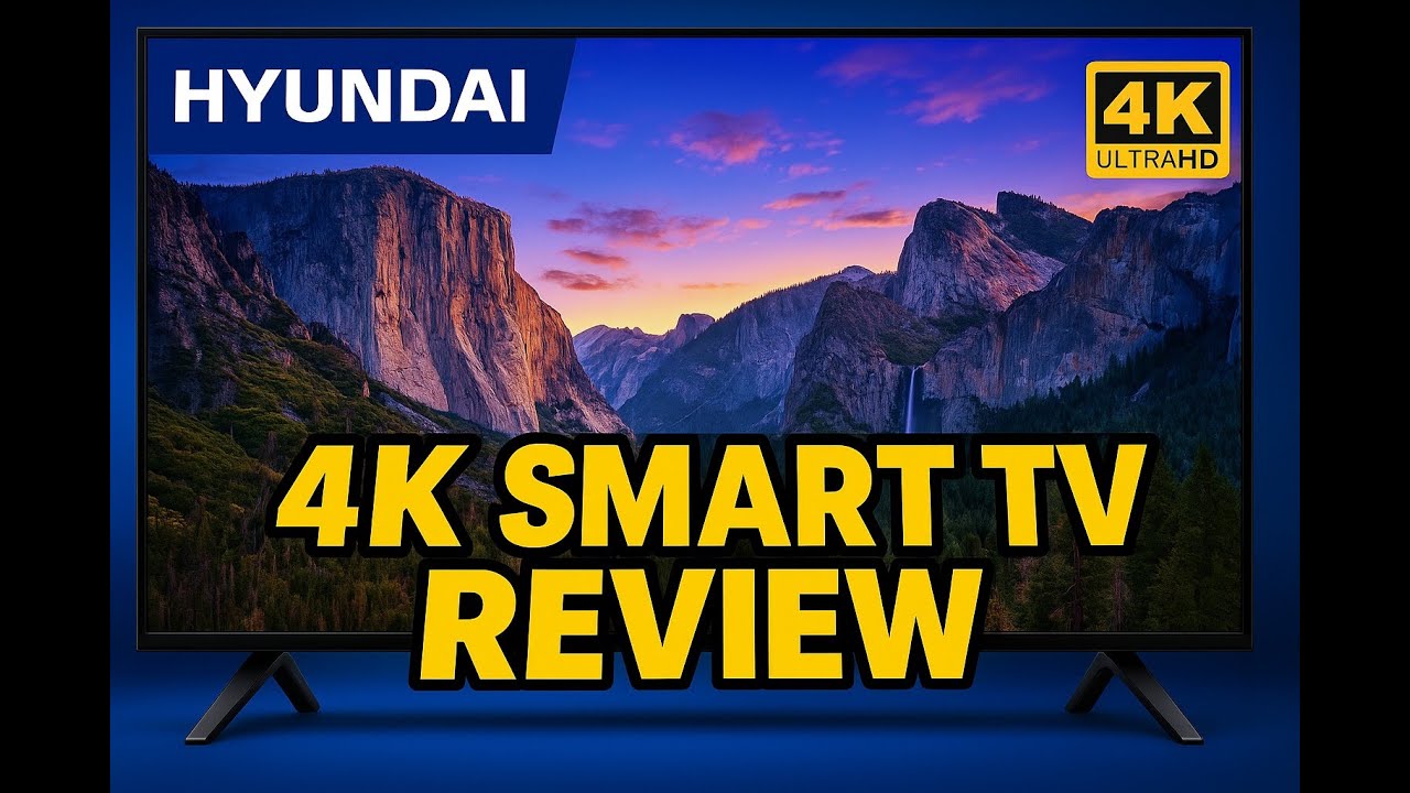 BUDGET 4K TV  | Hyundai 43” 4K UHD Smart TV Review