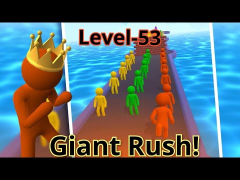 Giant rush gameplay Level-53 | Giant runner | Gaming | Giant gameplay| #Level | NG Gaming