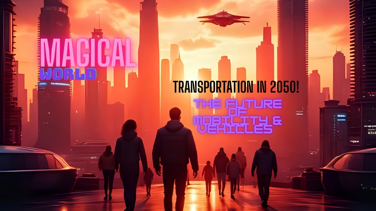 Transportation in 2050! The Future of Mobility & Vehicles