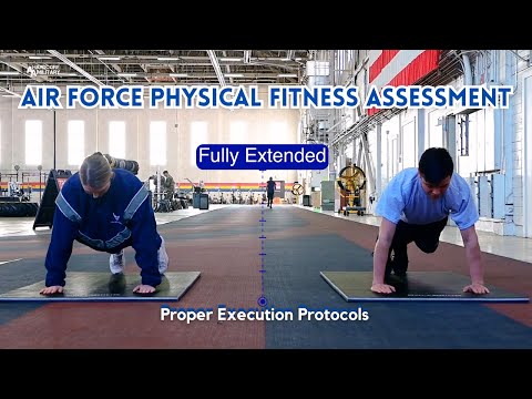 USAF Physical Fitness Assessment Instructions