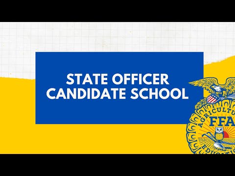 2021 State Officer Candidates' School