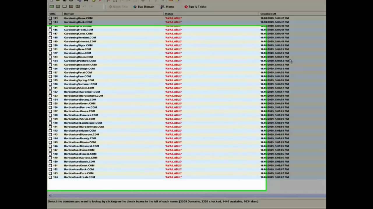 Create a great domain name: Step 3 of 6