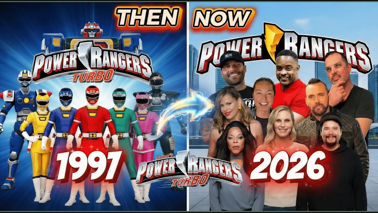 POWER RANGERS TURBO (1997) - CAST THEN AND NOW (2026)