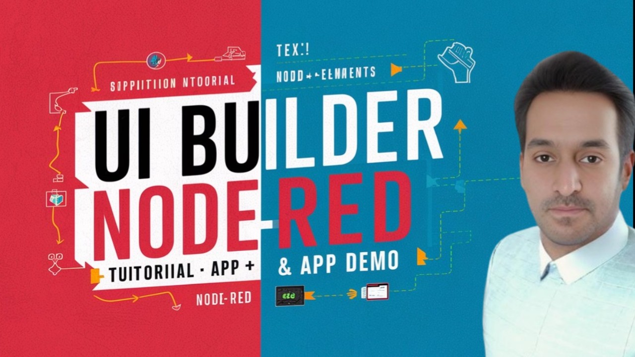 Ui Builder With NodeRed tutorial With Step-by-Step App Demo