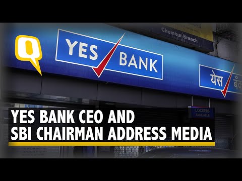 Yes Bank CEO Prashant Kumar and SBI Chairman Rajnish Kumar Address Media Regarding Future Plans