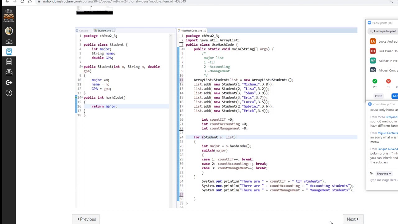JAVA Programming -  Mid Term Concept Review