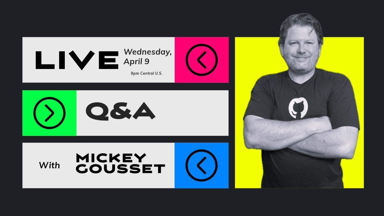 Live with Mickey - Let's Talk GitHub Actions and GitHub Releases