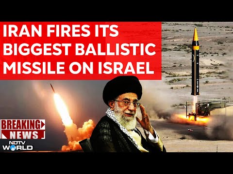 Iran Launches Missile On Israel | Iran: Fired Biggest Ballistic Missile, Khorramshahr, On Israel