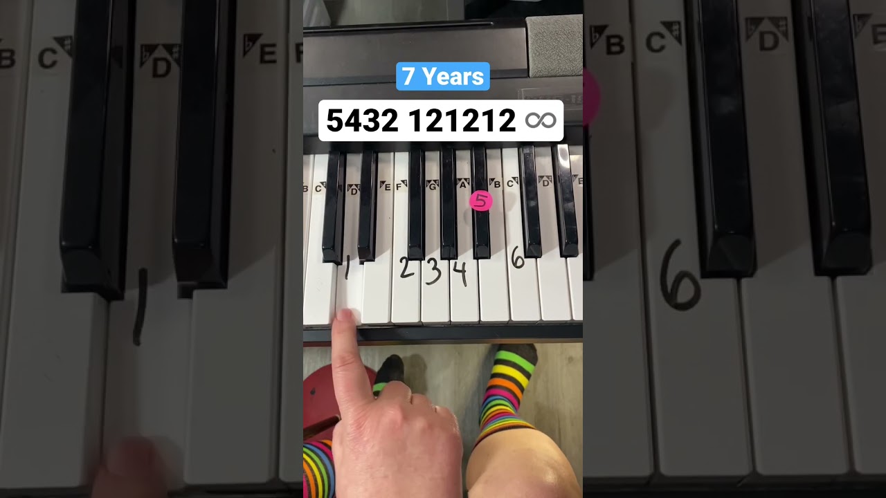 It takes 7 Years to learn how play this song on piano 😏😏😏