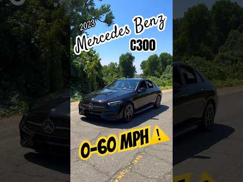 0-60 MPH | 2023 Mercedes Benz C300