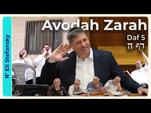 Daf Yomi Avodah Zarah Daf 5 by R’ Eli Stefansky
