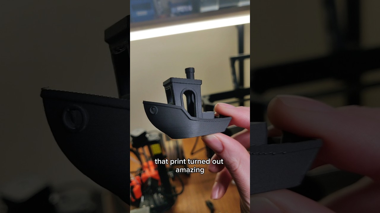 Insanely Expensive 3D benchy from Tungsten Radiation Shielding!
