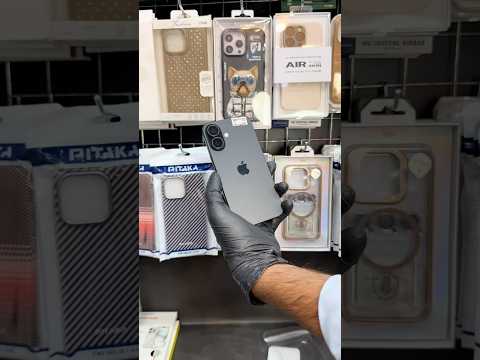 Two Peice Matt Case IP 16 #ahmadreviews #iphoneunboxing #phonecase