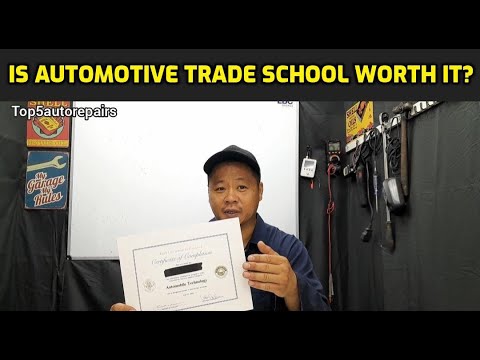 IS AUTOMOTIVE SCHOOL WORTH IT??