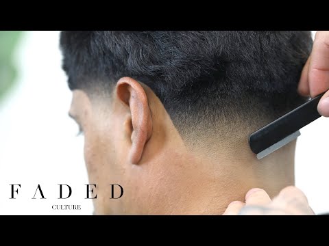 BARBER TUTORIAL, LOW TAPER FADE HAIRCUT, FOR BEGINNERS!