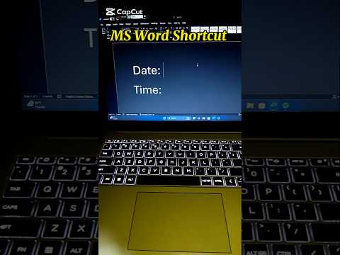 Ms word shortcut #pc #computer #windows #keyboard #msword_computer #shorts