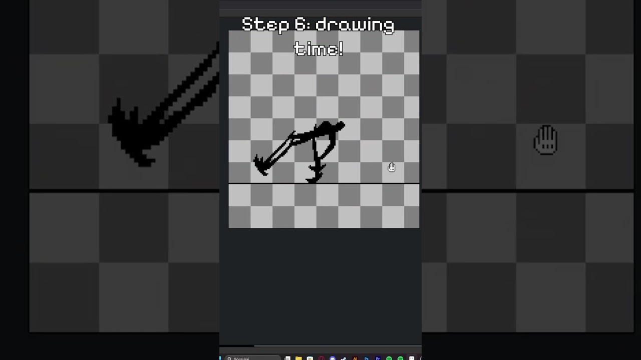 How I created this cute lil monstrosity?#pixelart #art #pixel #drawing #aseprite #tutorial