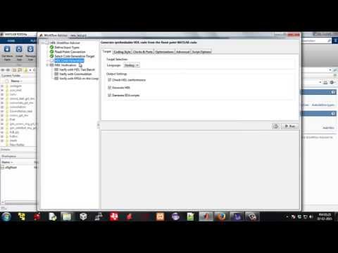 CONVOLUTION WITH HDL-CODER FROM MATLAB SOURCE