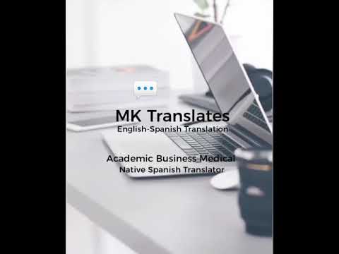 MK Translates - English to Spanish Translation