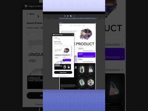 🚀 Turn your Figma designs into live websites with the Figma to Wix Studio plugin