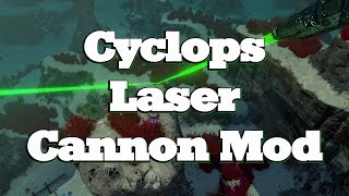 Subnautica - Cyclops Laser Cannon Mod at Subnautica Nexus - Mods and ...
