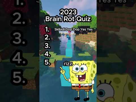 2023 Brain Rot Quiz