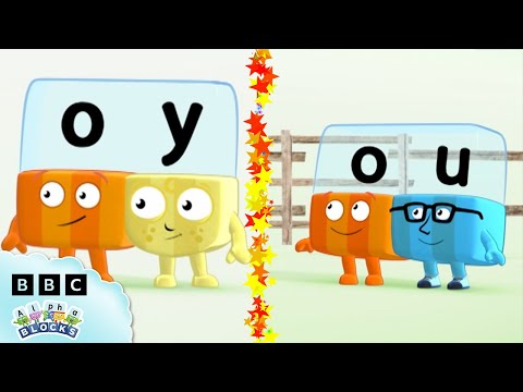 Long Vowel Sounds - OY & OU! π | Phonics for Kids - Learn to Read π€ | Alphablocks