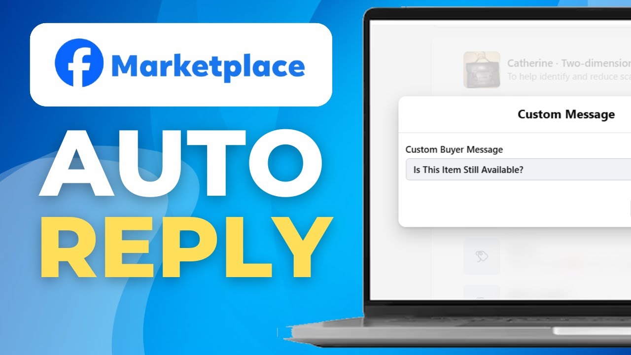 How To Auto Reply On Facebook Marketplace (EASY)