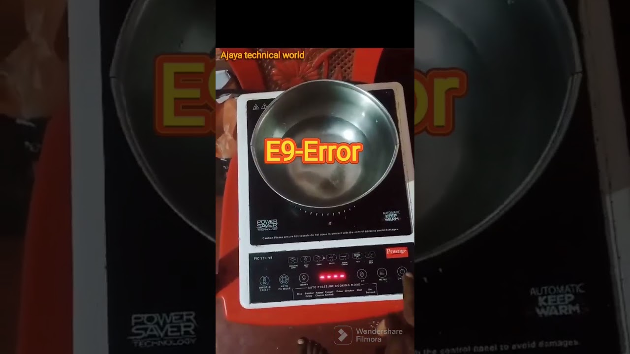 #Induction E9-Error#Full video on my channel#viral