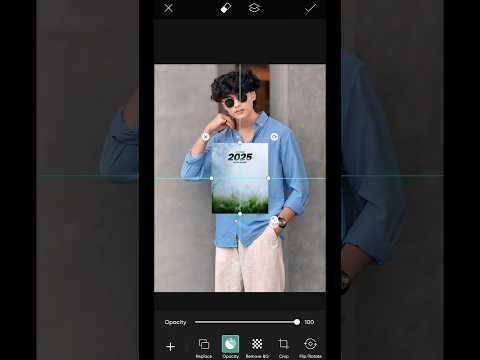 Picsart 2025 photo editing #newyears #shorts #2025 #edit